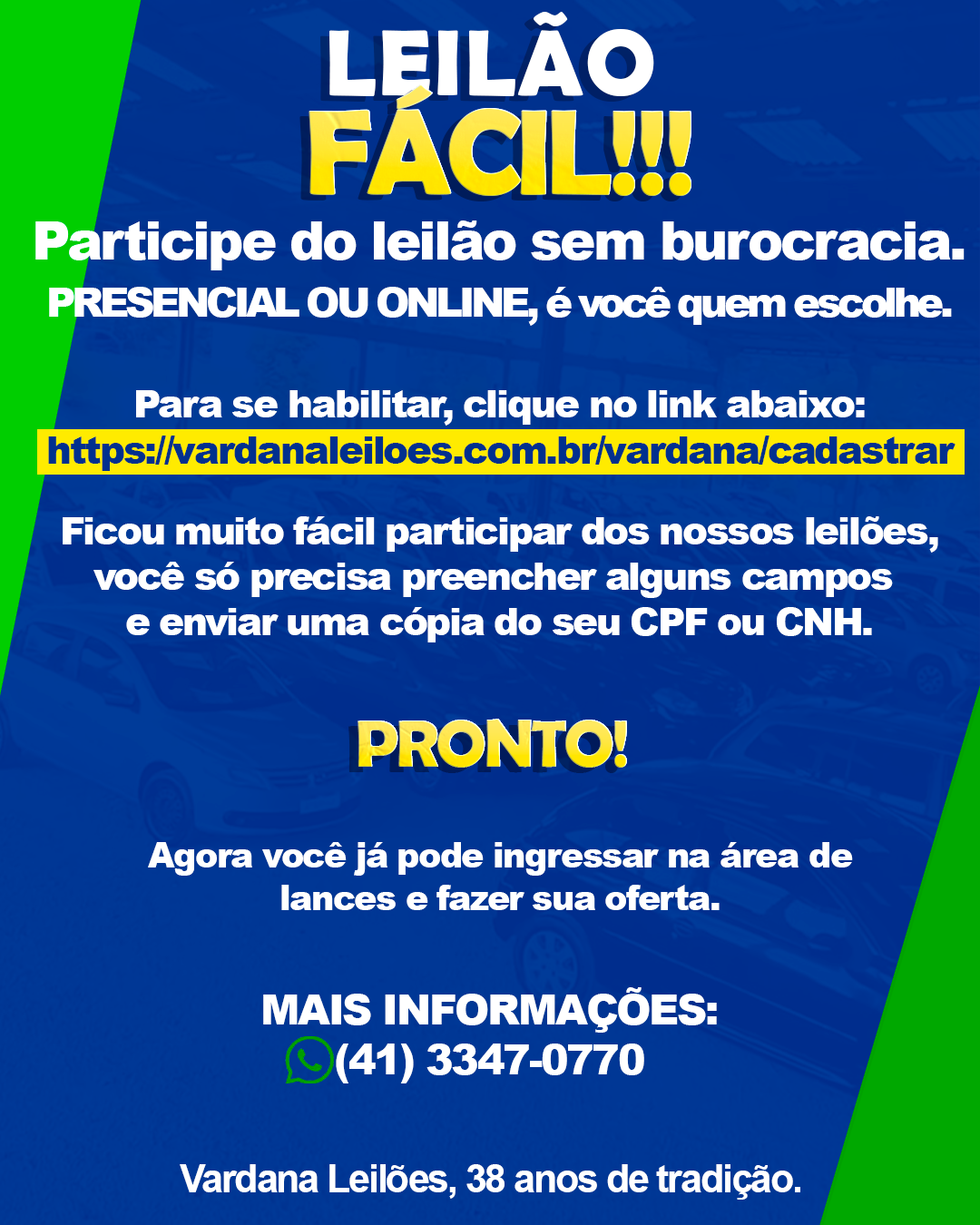Vardana Leilões - Presencial e Online Curitiba
