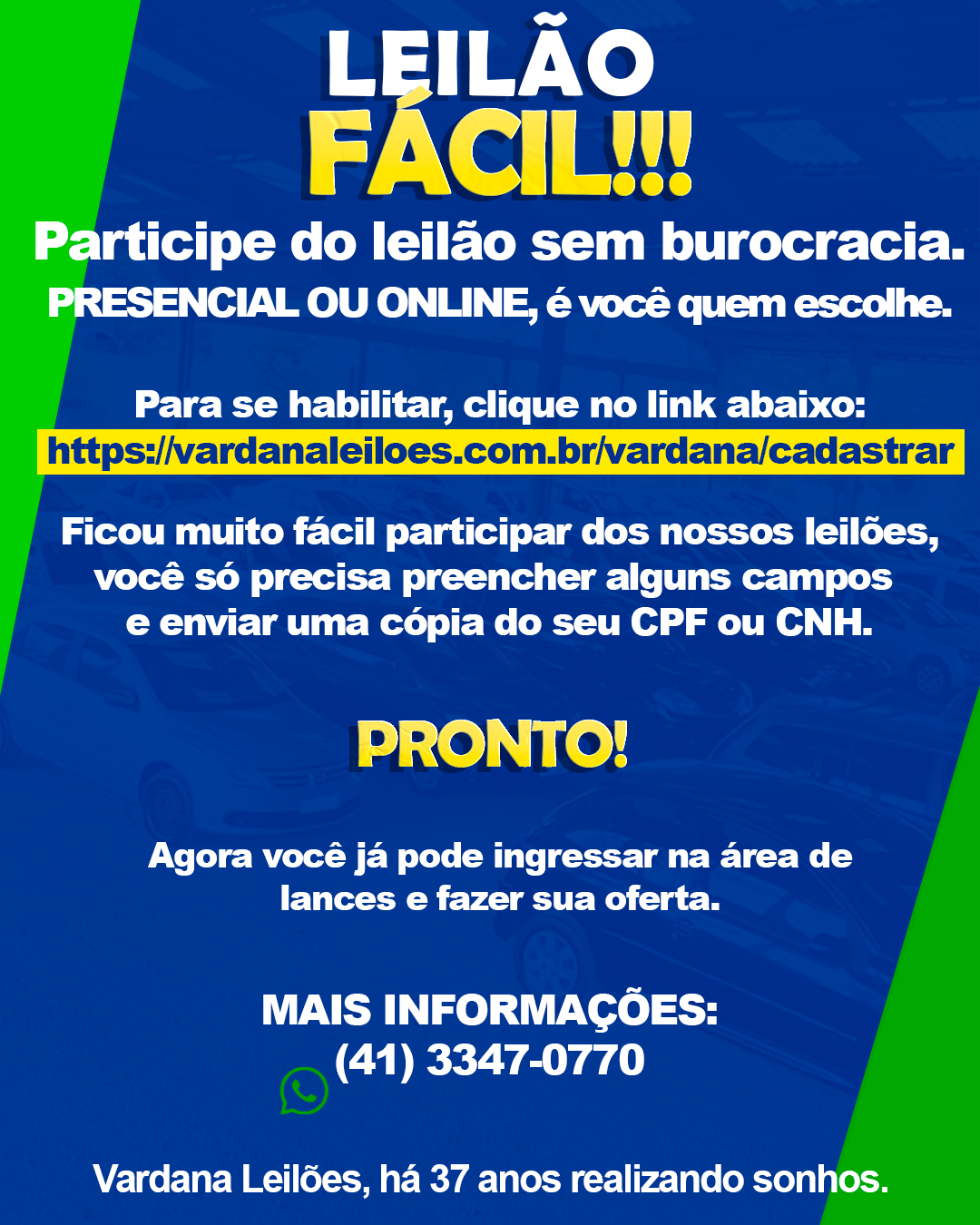 Vardana Leilões - Presencial e Online Curitiba
